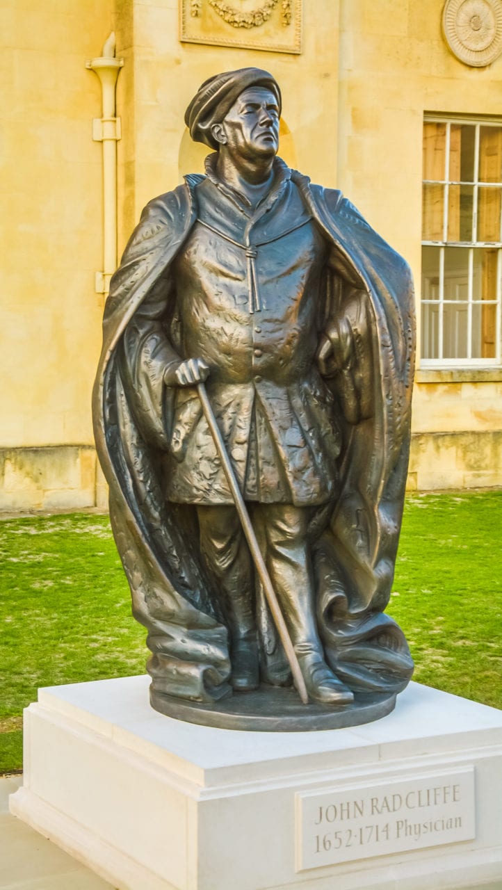 John Radcliffe Statue | Green Templeton College