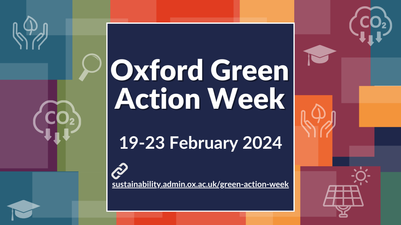 Green Action Week 2024 | Green Templeton College